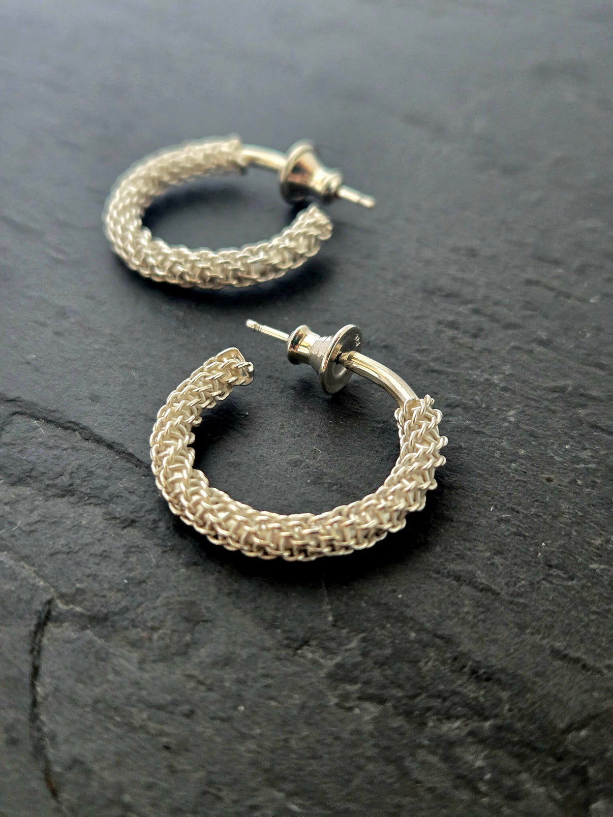 Helix Hoop Studs – Flying Crow Metalworks